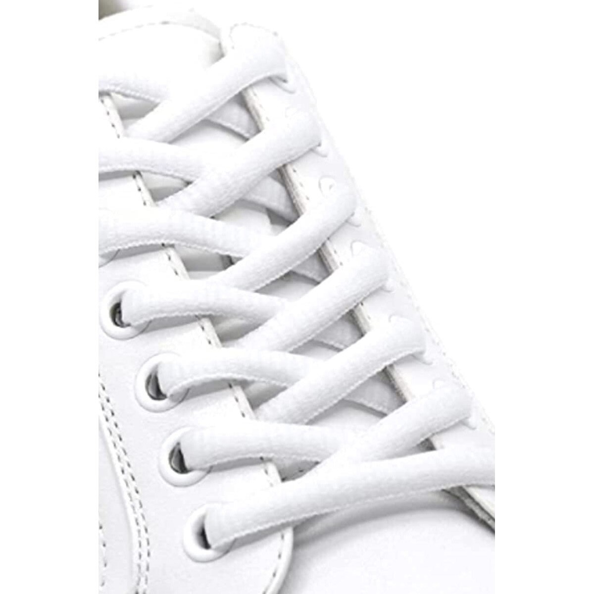 Sireturi CoolLaces pentru pantofi sport, 0.4x120 cm, alb, Doty®️ - eMAG.ro