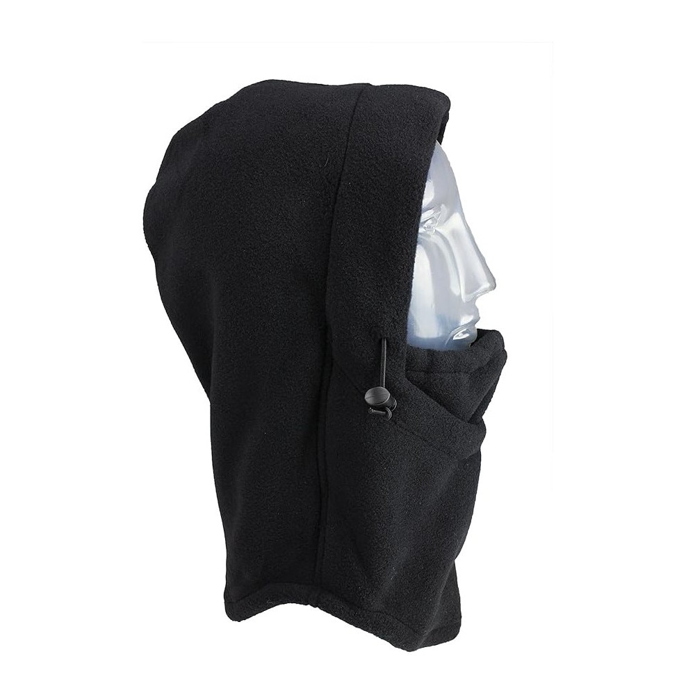 Cagula unisex, Zola®, fleece, marime universala, 35x32 cm, neagra - eMAG.ro