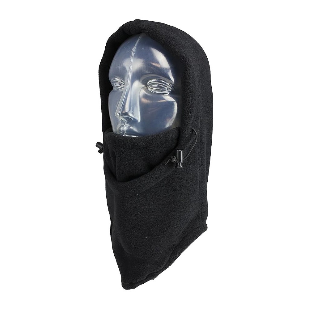 Cagula unisex, Zola®, fleece, marime universala, 35x32 cm, neagra - eMAG.ro