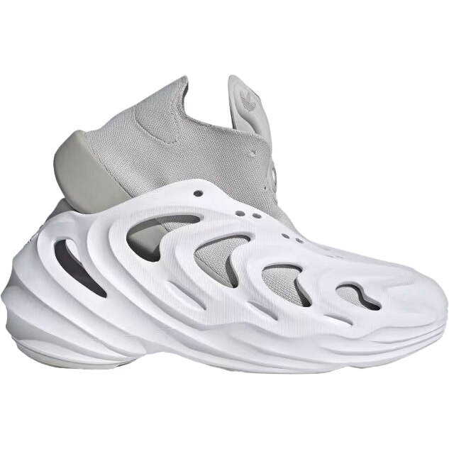 Pantofi sport adiFOM Q, Adidas, Spuma EVA, Alb/Gri, 38 EU - eMAG.ro