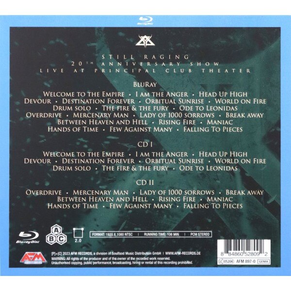 Firewind: Still Raging - 20th Anniversary Show [Blu-Ray]+[2CD] - eMAG.ro