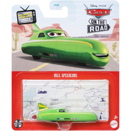Masinuta Disney Cars 3 - Nile Speedcone, scara 1:55 - eMAG.ro