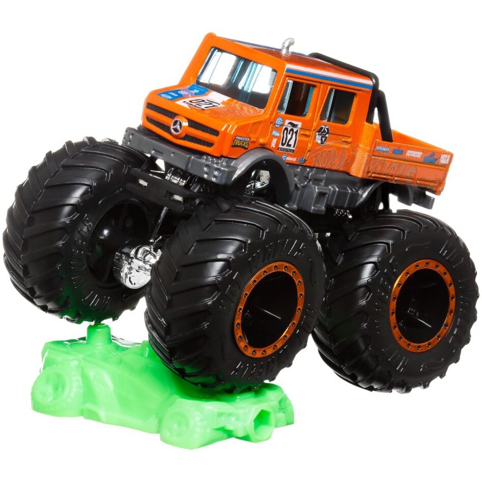 Masinuta Hot Wheels Monster Truck - Mercedes-Benz Unimog, scara 1:64 - eMAG.ro