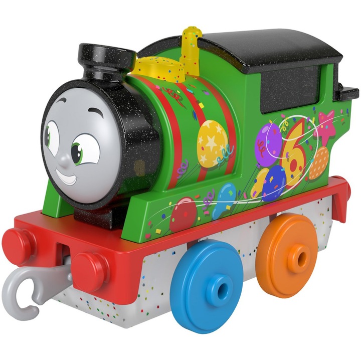 Locomotiva Thomas & Friends - Push Along, Percy, multicolor - eMAG.ro