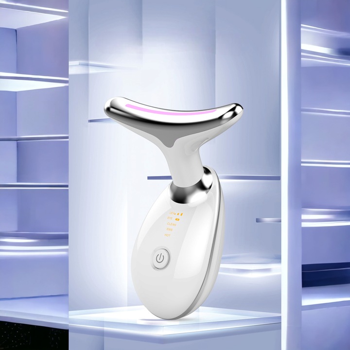 Уред за красота за лимфен дренаж Премахване на бръчки Регенерация на кожата 4 терапии Бял