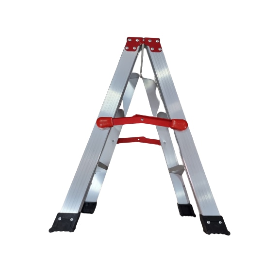 Scara aluminiu, 3 trepte, ultra-usoara, 0.88m, MVD - eMAG.ro