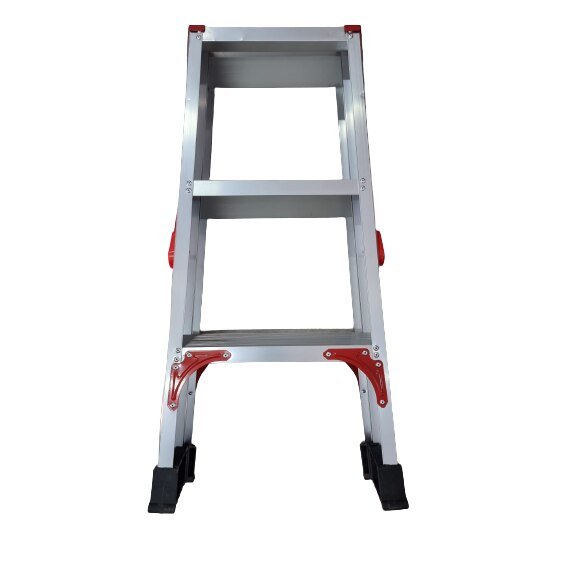Scara aluminiu, 3 trepte, ultra-usoara, 0.88m, MVD - eMAG.ro