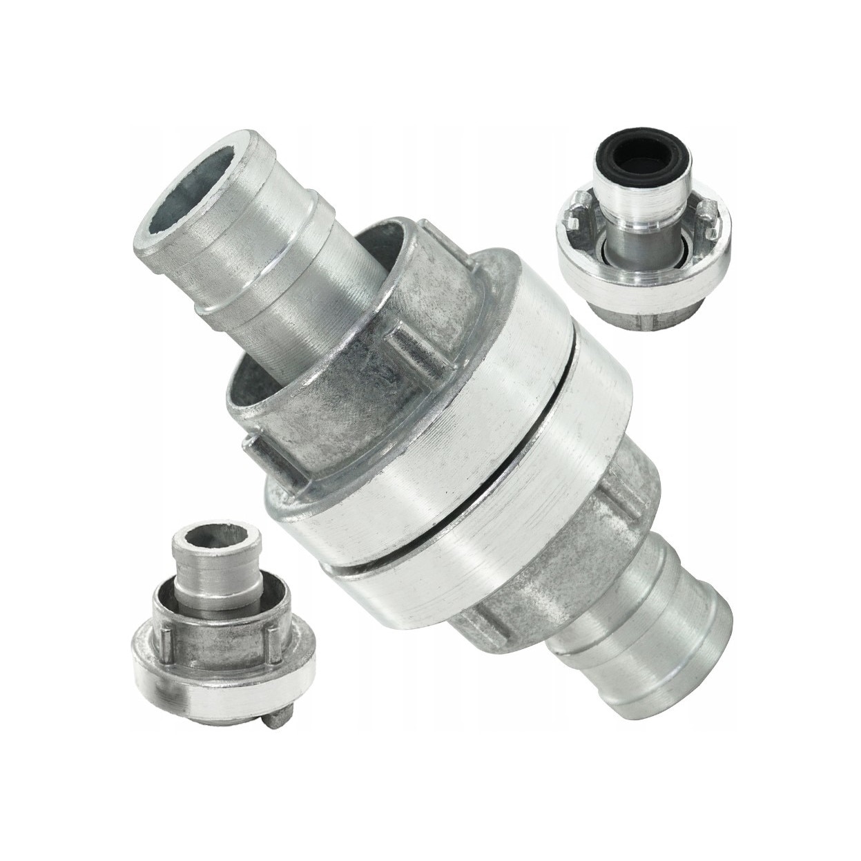 Set cuple rapide (mufe) pentru furtun tip pompieri 1" tol, Verke - eMAG.ro