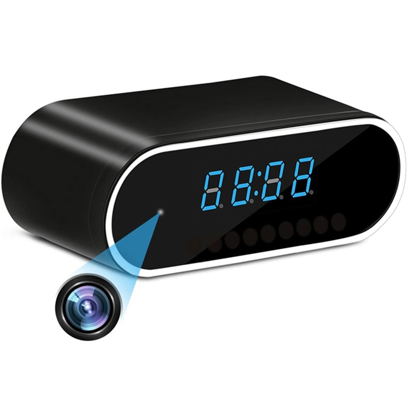 Настолен часовник с шпионска камера Iuni Ip07i Wi Fi Full Hd 160