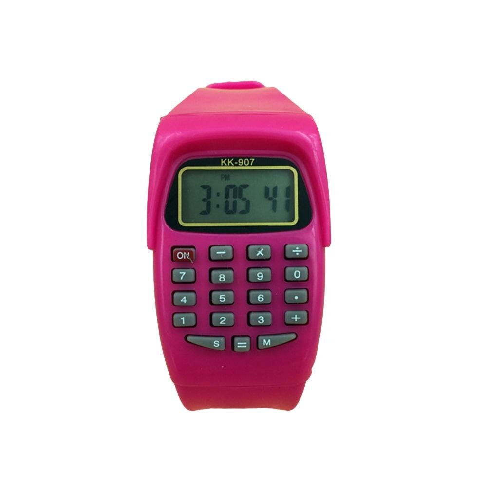 Ceas pentru copii, Sunmostar, Silicon, Ecran LCD, Roz - eMAG.ro