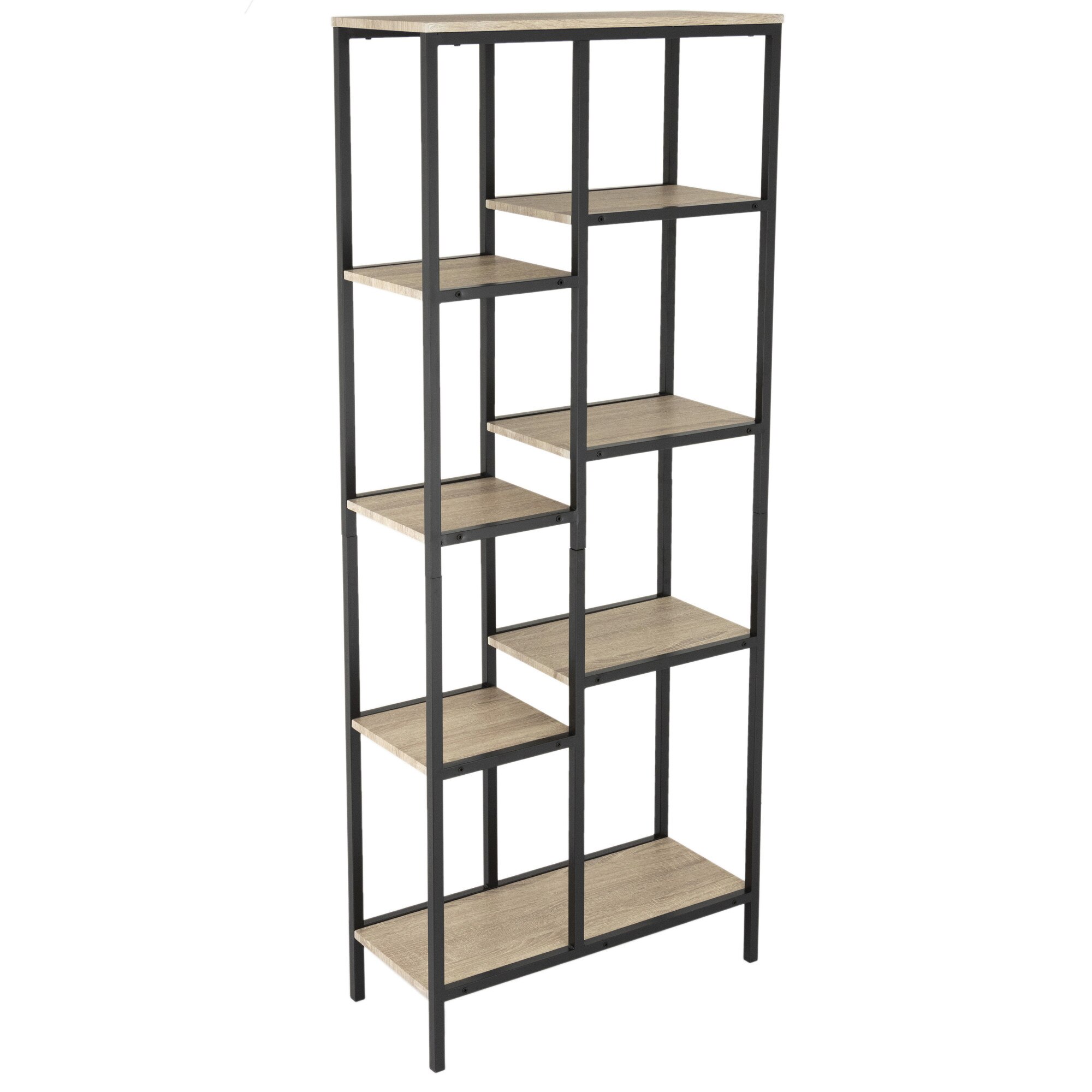 Raft Kring Evert, 70x30xH178 cm, metal/MDF - eMAG.ro