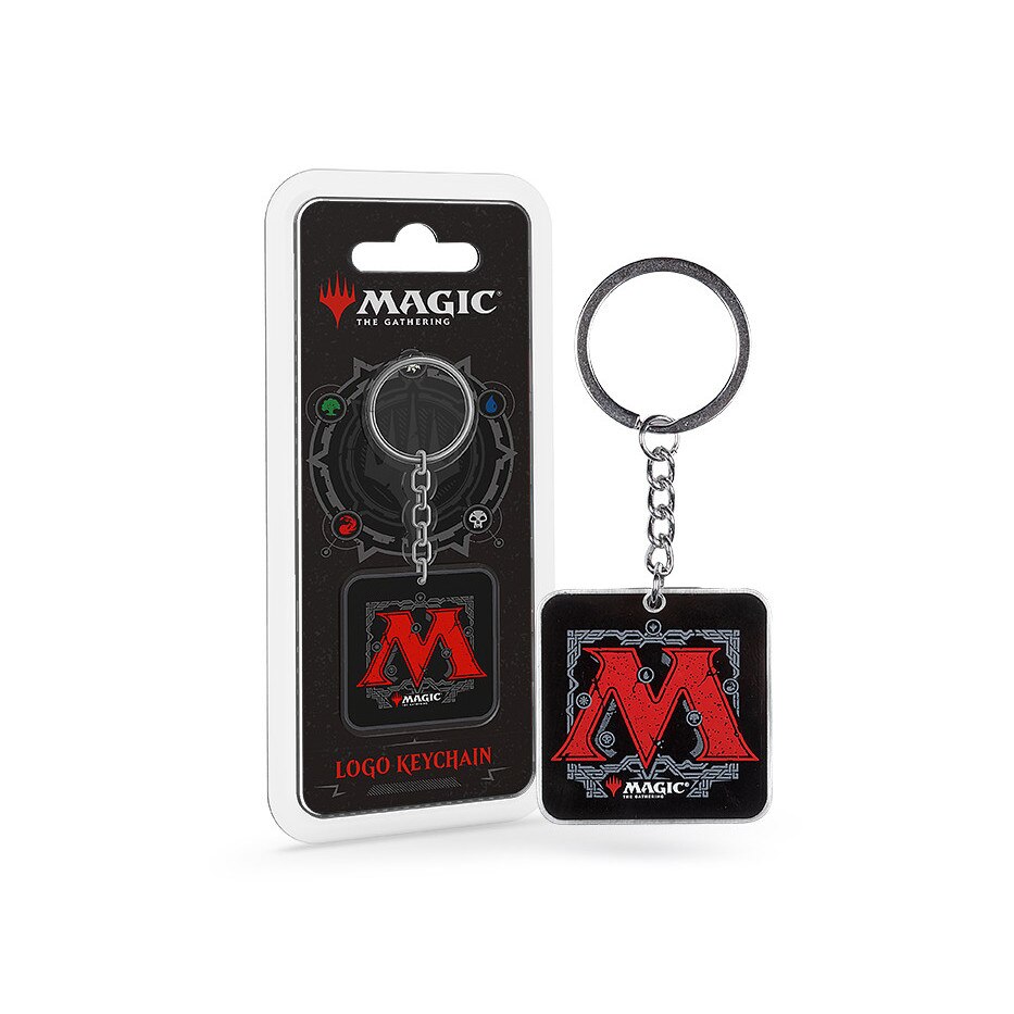Breloc metalic Konix Magic: The Gathering „Logo”. - eMAG.ro