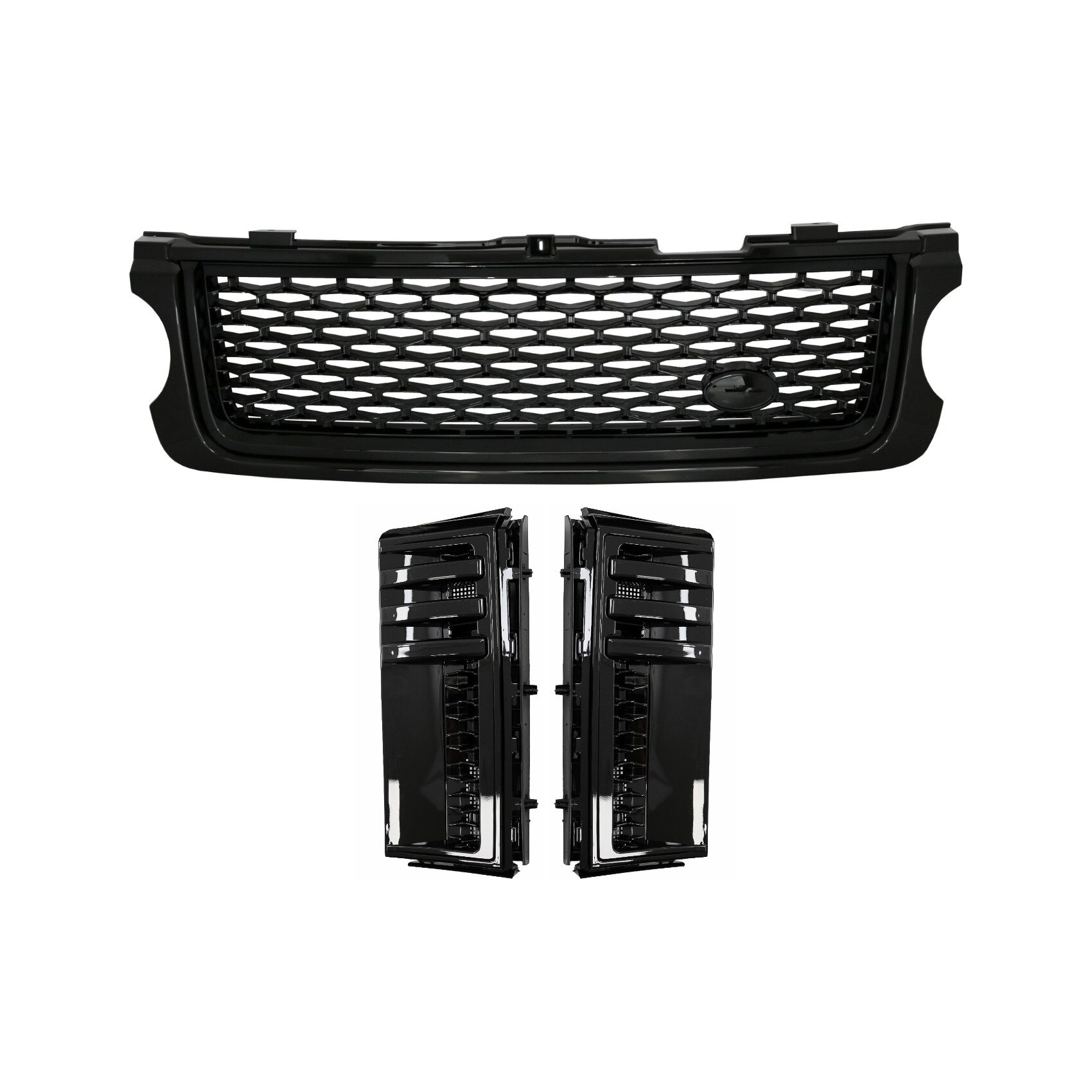 Централна и странична решетка, съвместими с Land Range Rover Vogue III ...