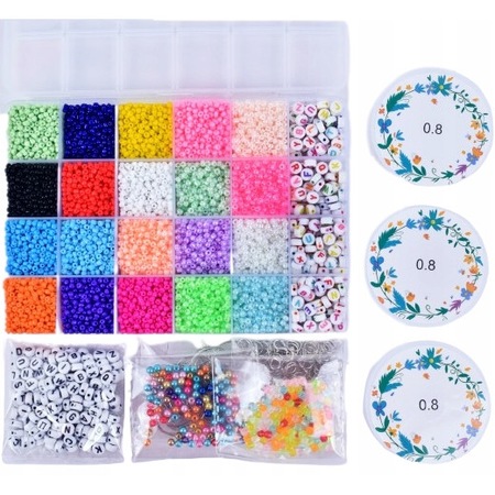 Kit de fabricare a bratarilor cu margele, MTA, Multicolor - eMAG.ro