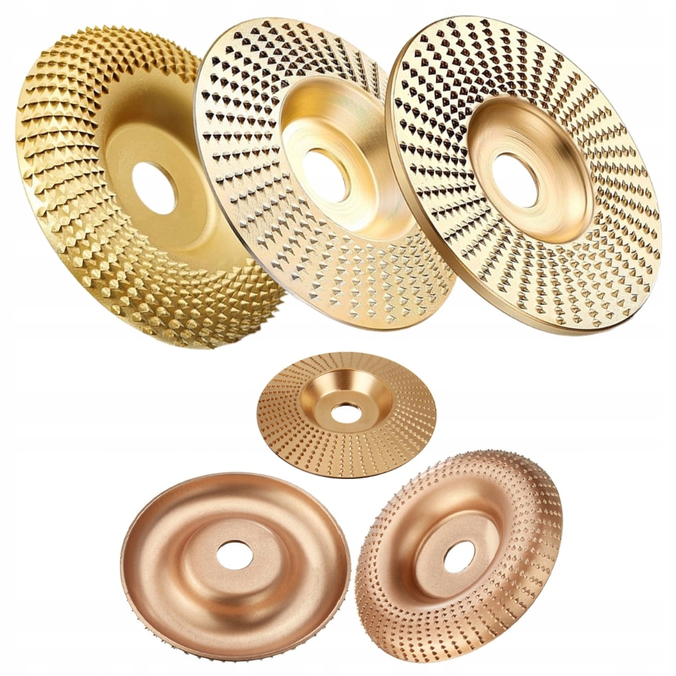 Set 3 discuri abrazive pentru sculptura in lemn, MTA, 100mm - eMAG.ro