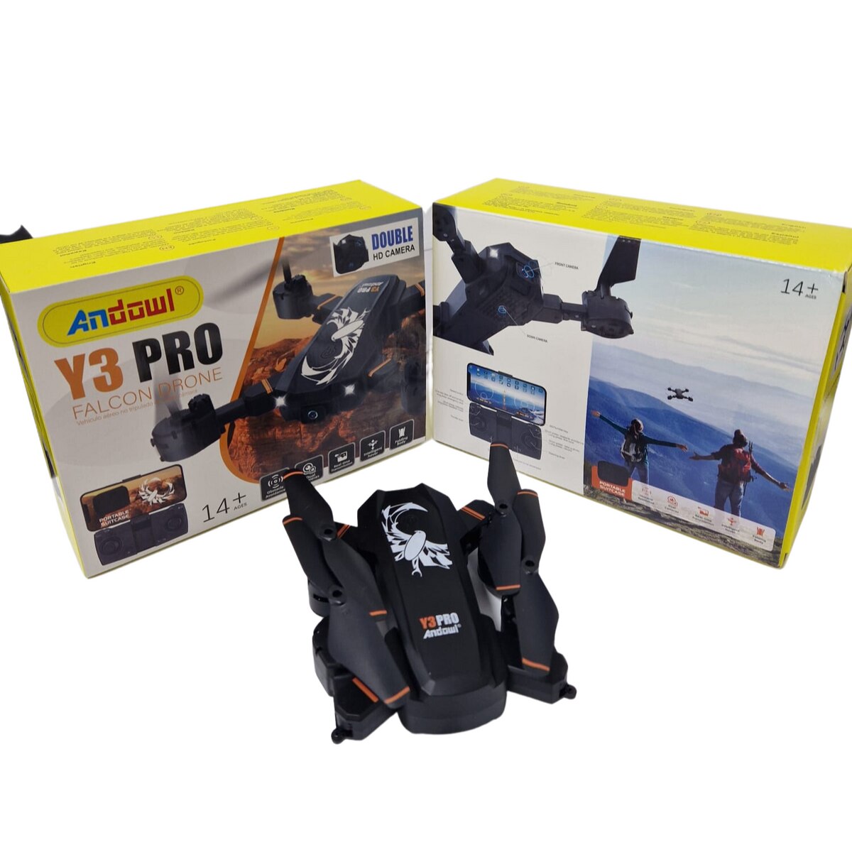 Дрон с дистанционно управление Falcon Y3 PRO Двойна камера HD 720P ...