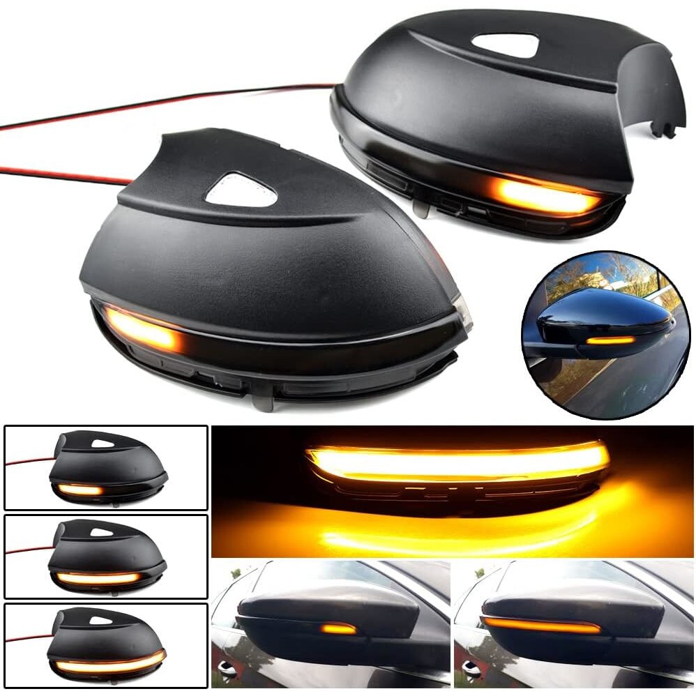 Set 2 Semnalizari Led Oglinda Dinamice, Secventiale dedicate pentru VW ...