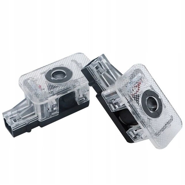 Set 2 Proiector LED cu Logo, ME Premium, Volvo S60 S80 V40 V60 V70 V90 ...