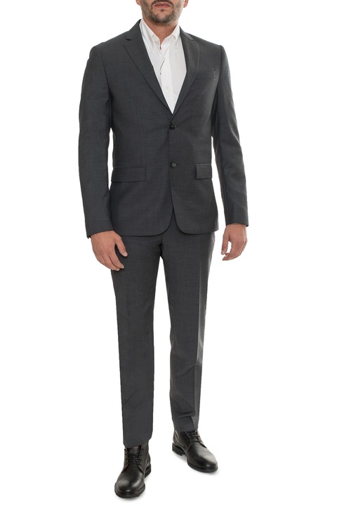 Normál szabású férfi öltöny Calvin Klein K10K105320 Szürke 3XL INTL ...