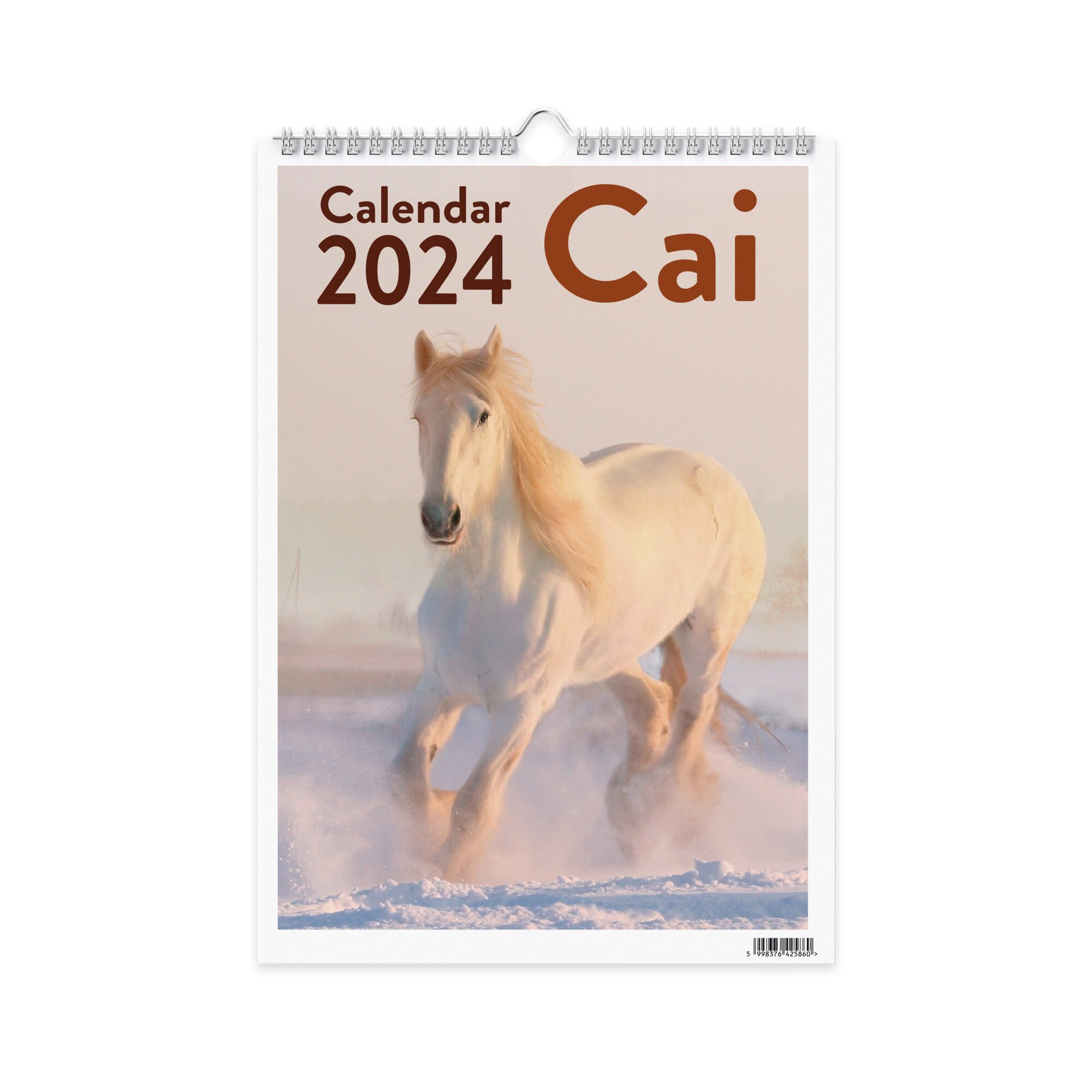Calendar 2024 Cai, 13 file carton lucios, 22x32 cm - eMAG.ro