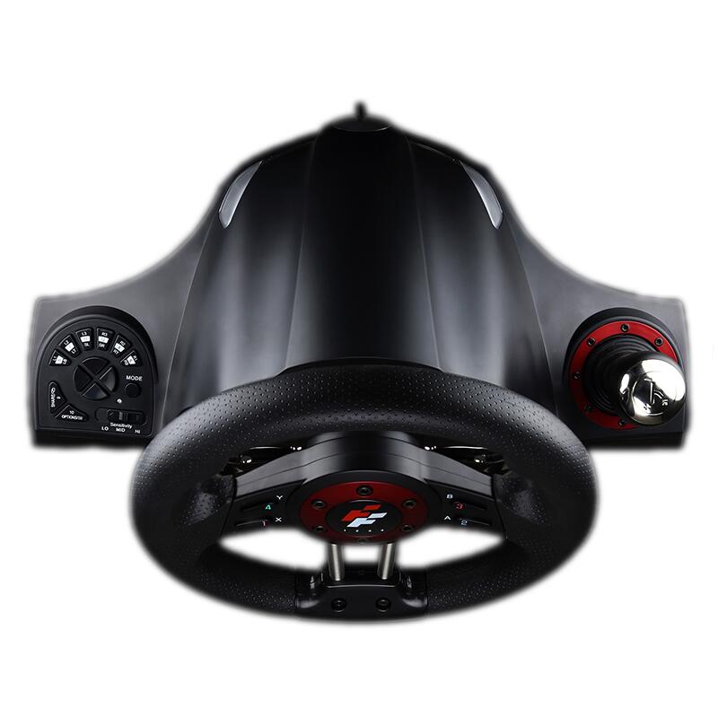 Volan FlashFire Force Wheel, negru/rosu - eMAG.bg