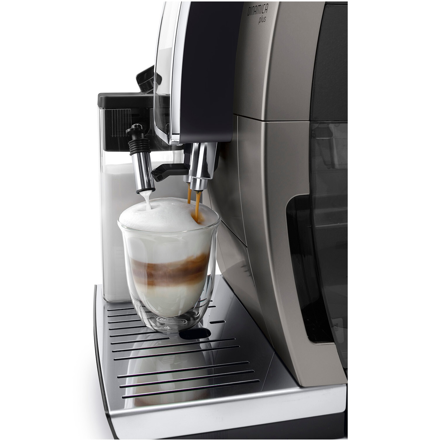 Espressor automat De’Longhi Dinamica Plus ECAM 380.95.TB, 24 tipuri de ...