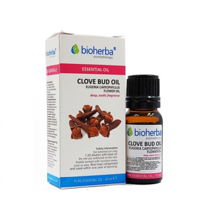Ulei esential Bud de cuisoare, Bioherba, 10 ml - eMAG.ro