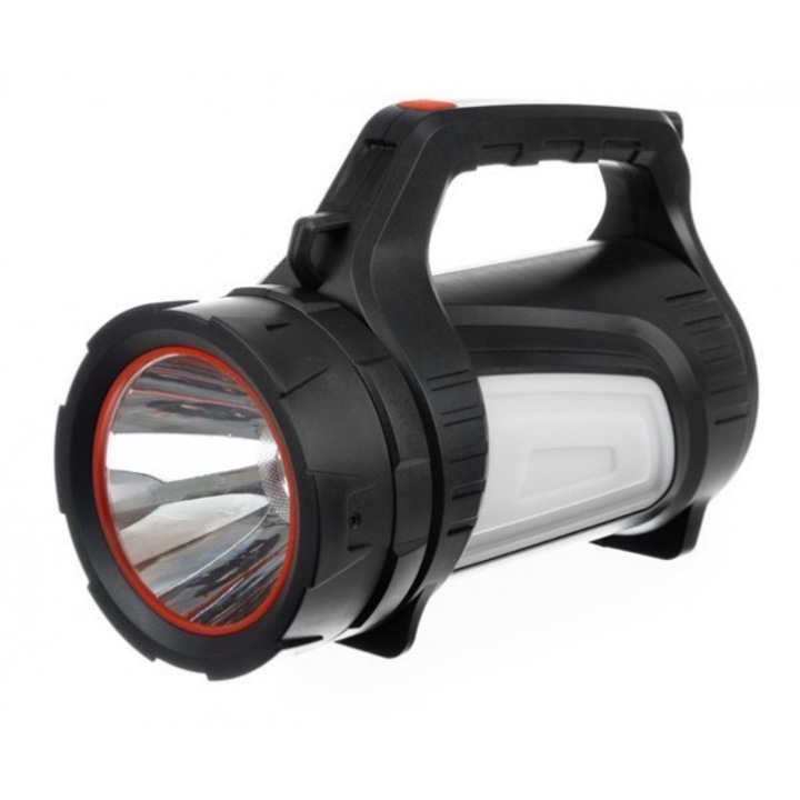 Lanterna LED idealSTORE cu Power Bank 8000mAh, Raza iluminare 500m ...