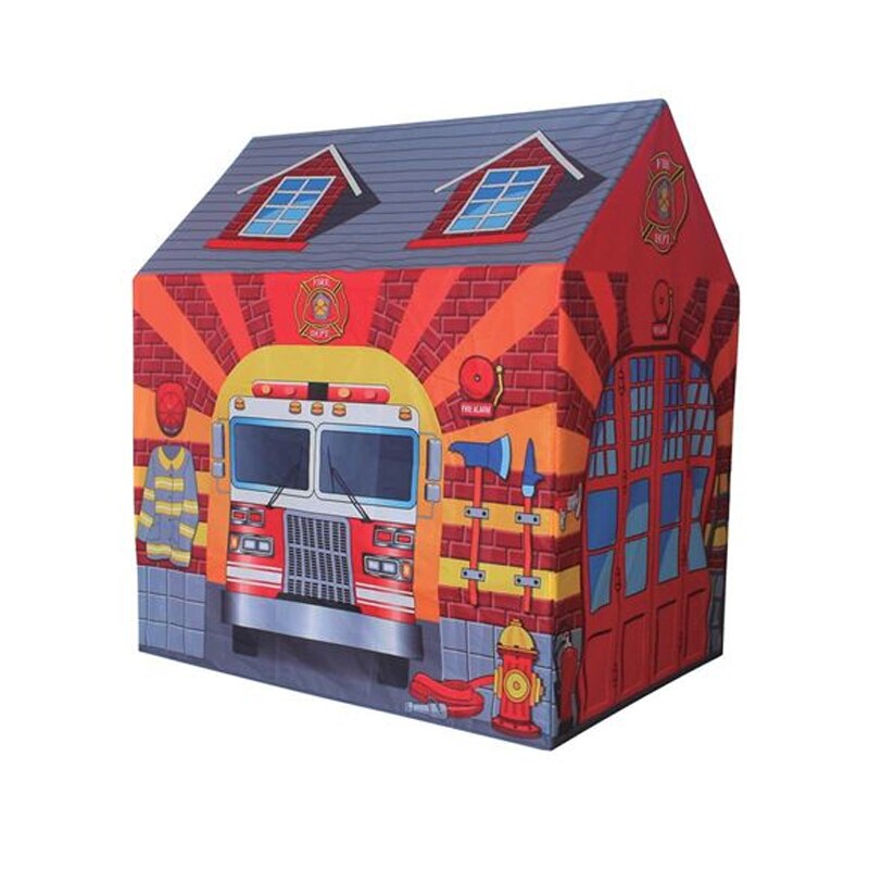 Cort pentru camera copii, Statie Pompieri, 95x72x102 cm, ATU-085894 ...