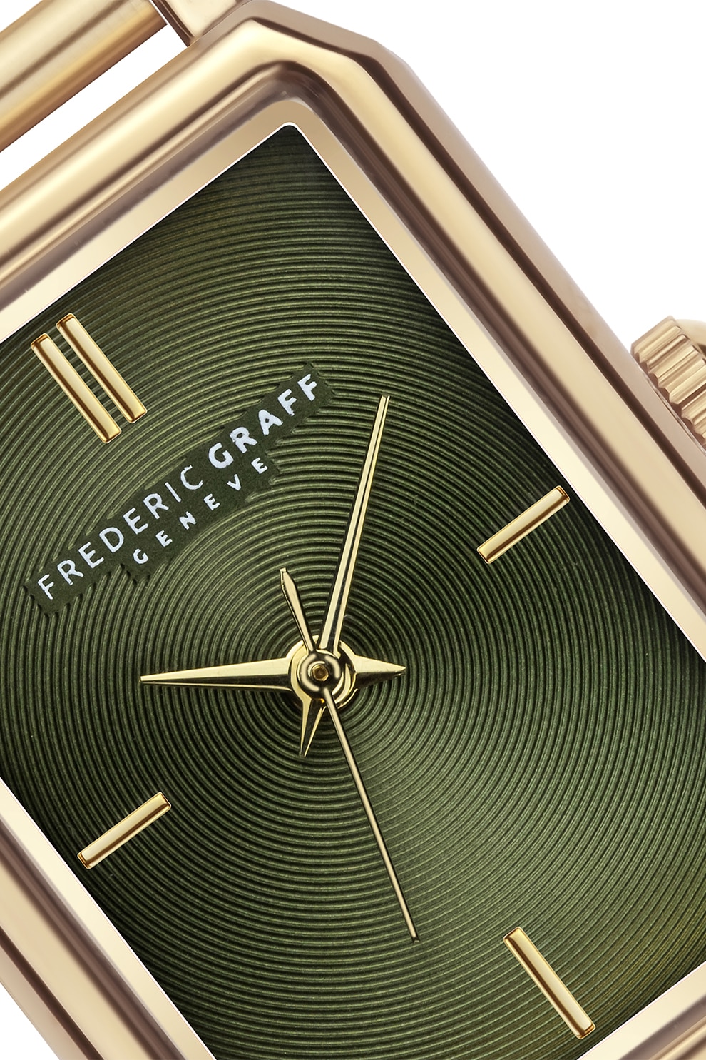 Frederic Graff, Ceas dreptunghiular de otel inoxidabil, Gold - eMAG.ro