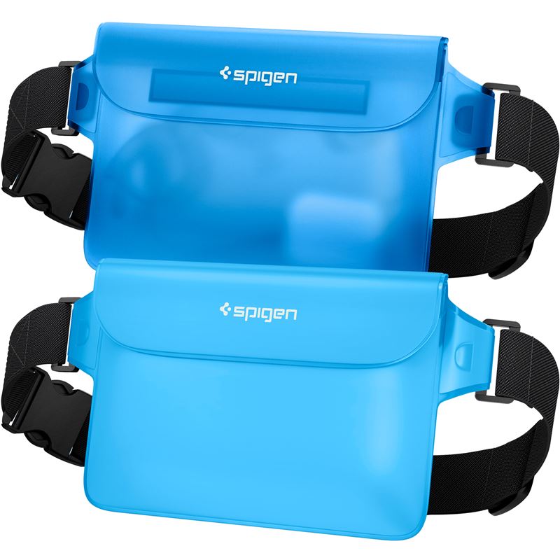 Set 2 borsete waterproof universale Spigen A620 Blue - eMAG.ro