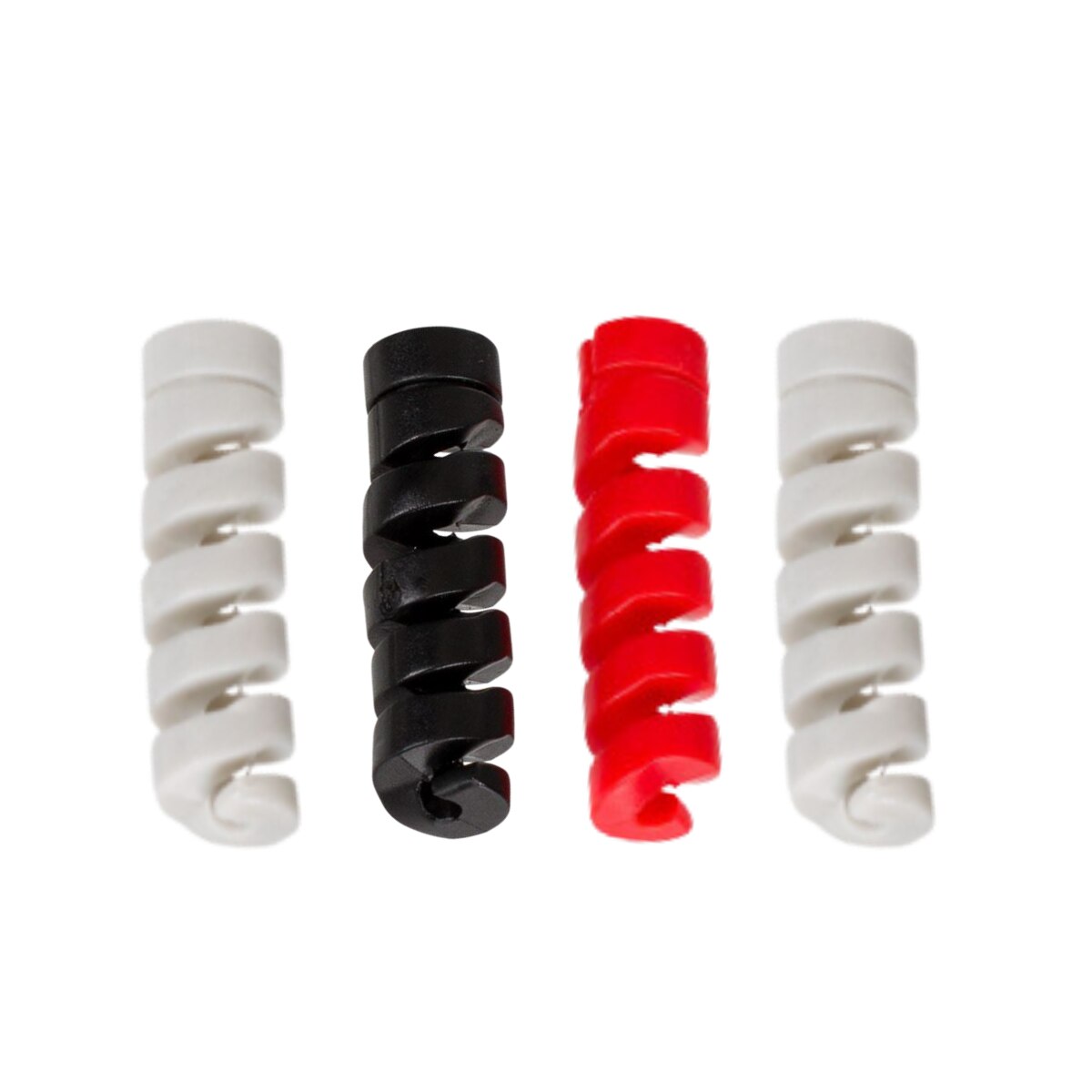 Set 46 piese pentru organizare cabluri, Negru - eMAG.ro