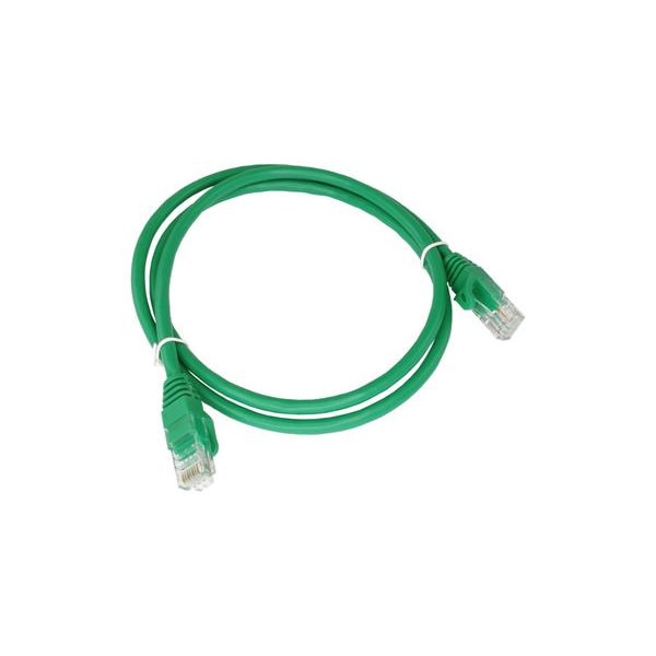 Cablu patch-cord U/UTP, Alantec, PVC, 1 m, Verde - eMAG.ro