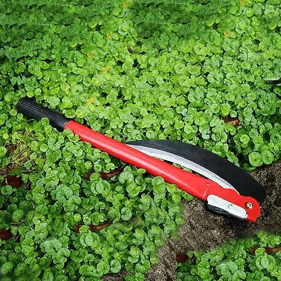 Mini secera cu coada metalica, Zola®, pliabila, 43x23 cm, negru/rosu ...