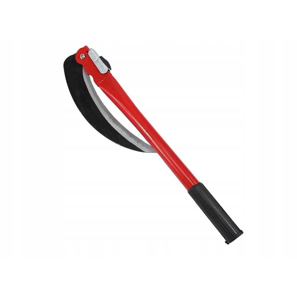Mini secera cu coada metalica, Zola®, pliabila, 43x23 cm, negru/rosu ...