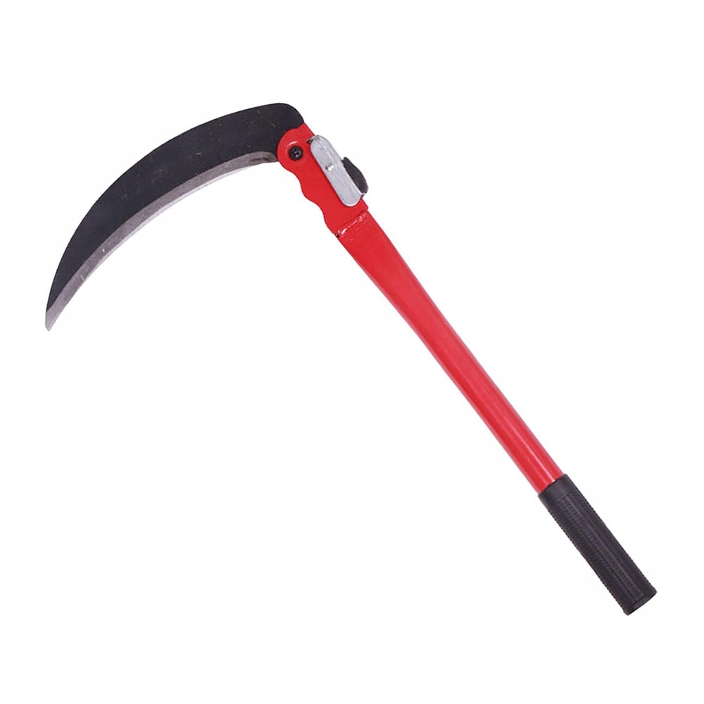 Mini secera cu coada metalica, Zola®, pliabila, 43x23 cm, negru/rosu ...