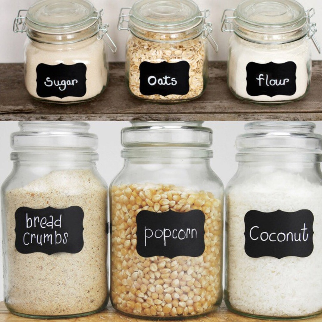 Set 24 Etichete Zenino - Dezlipire Usoara, Autoadezive pentru Borcane ...