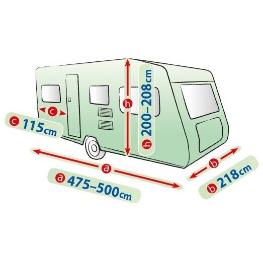 Prelata rulota Mobile Garage Caravan 500ER - eMAG.ro