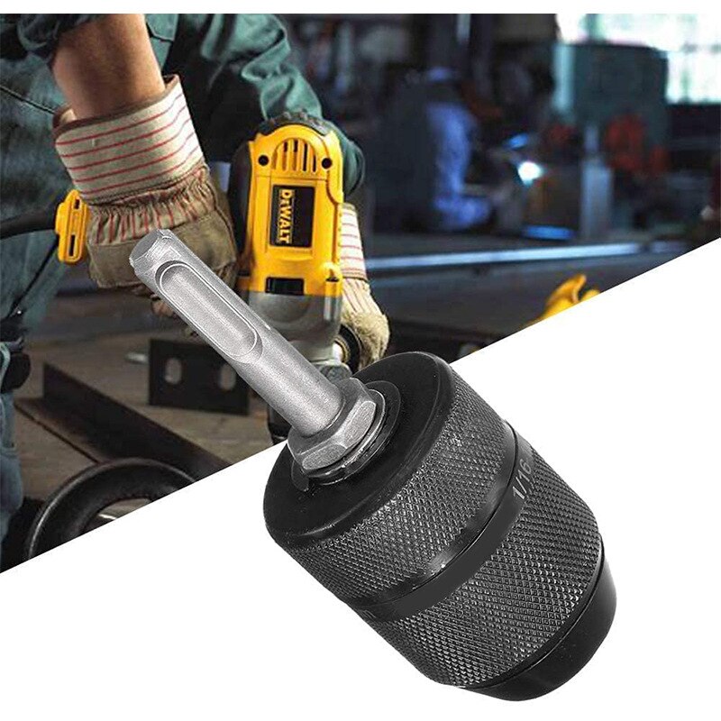 Adaptor pentru mandrina de gaurit, Sunmostar, 71x43mm, Negru - eMAG.ro