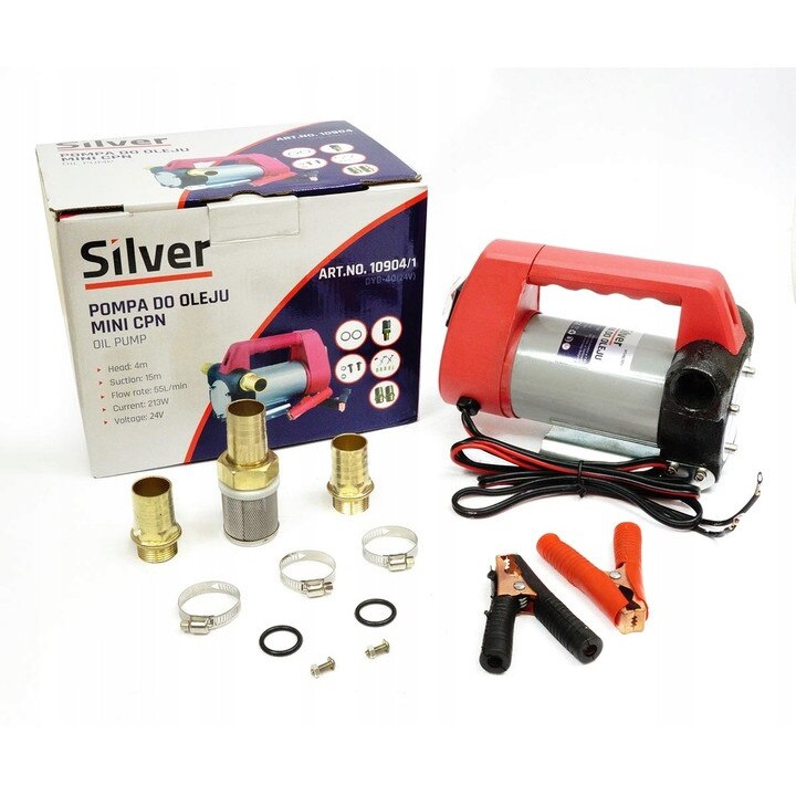 Pompa transfer motorina 12V 245W debit 50 litri pe minut - eMAG.ro