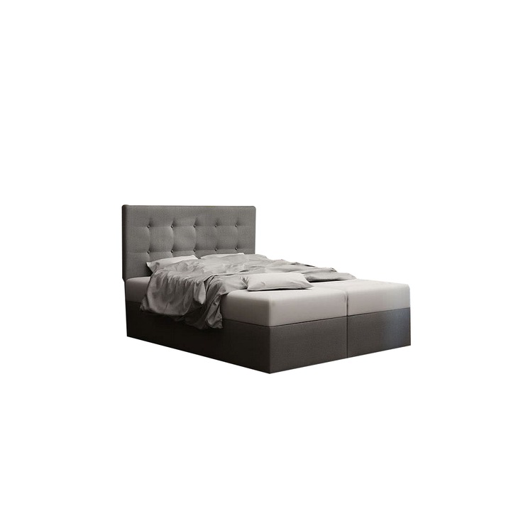 Pat tapitat DOUBLE 1, Cosmic160, 140x200 - eMAG.ro