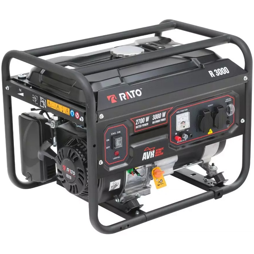 Generator curent electric Rato R3000-L2, 3000 W, 4.4 CP, 212 CC, 4 ...