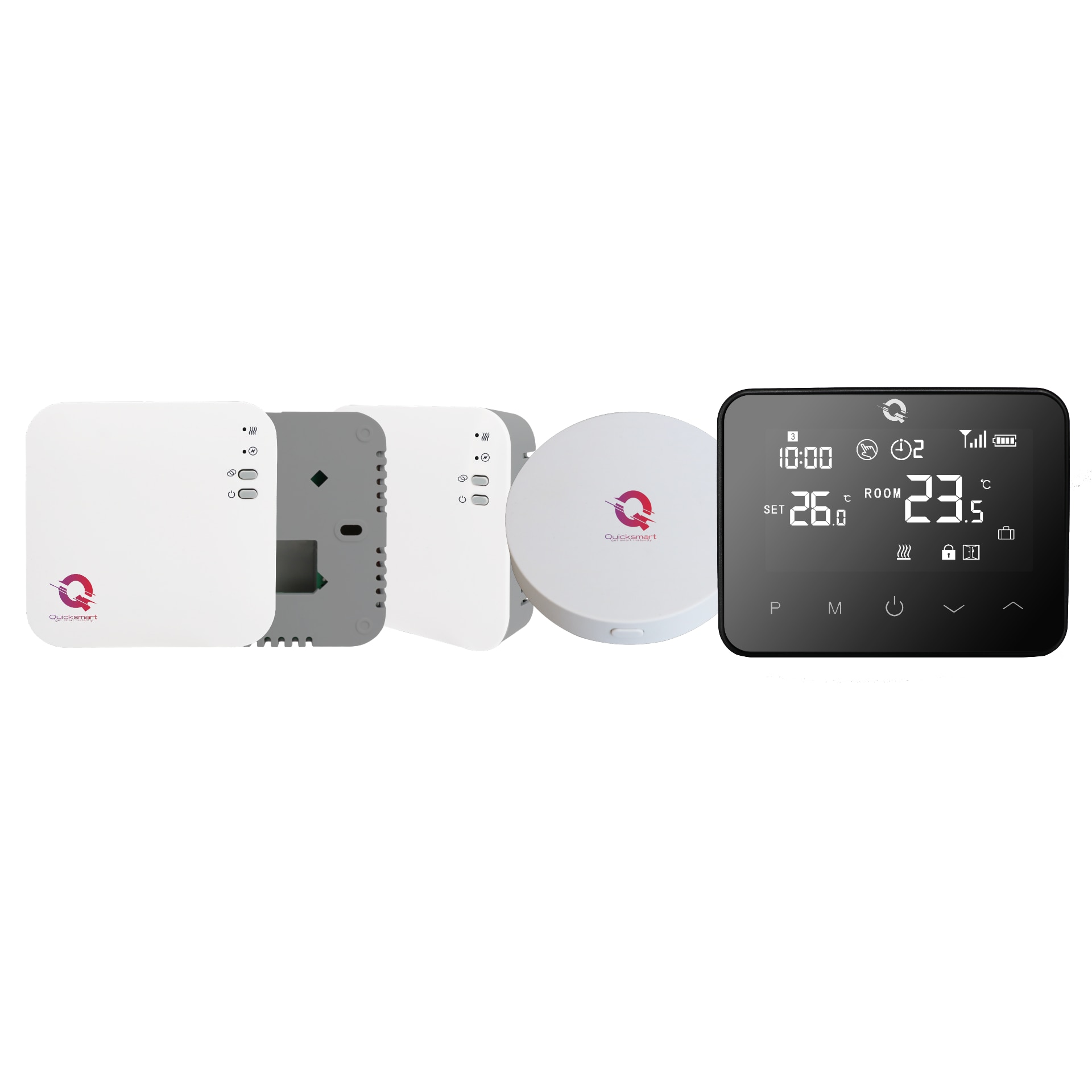 Kit Automatizare Incalzire Pardoseala Wireless Q20, Controller 8 zone ...