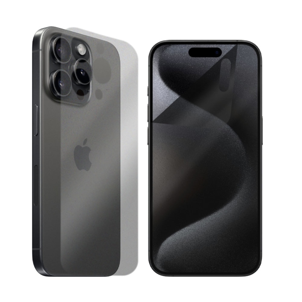 Set Folie Spate Matte-Ecran Privacy pentru Apple iPhone 12 Pro, Silicon ...