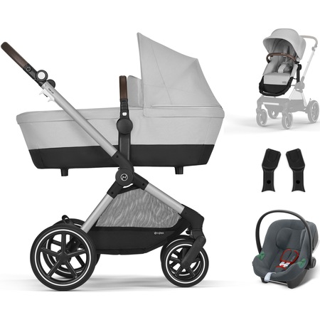 Детска количка 3 в 1 Cybex Gold EOS LUX - eMAG.bg