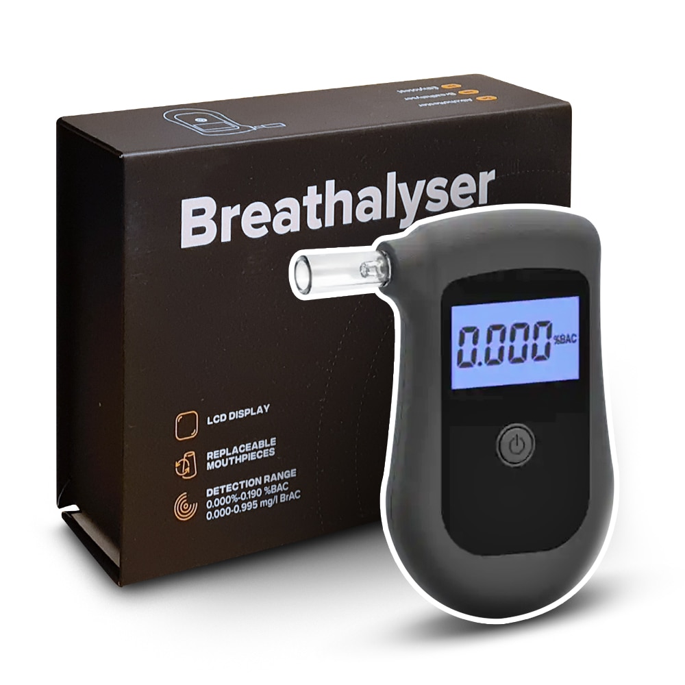 Alcool tester digital, 5 mustiuc-uri, analiza rapida - eMAG.ro