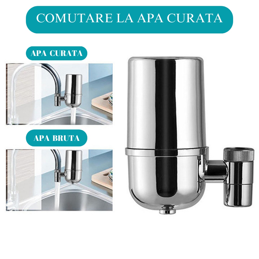 Purificator de apa, Statie de filtrare, 8 stadii de filtrare ...