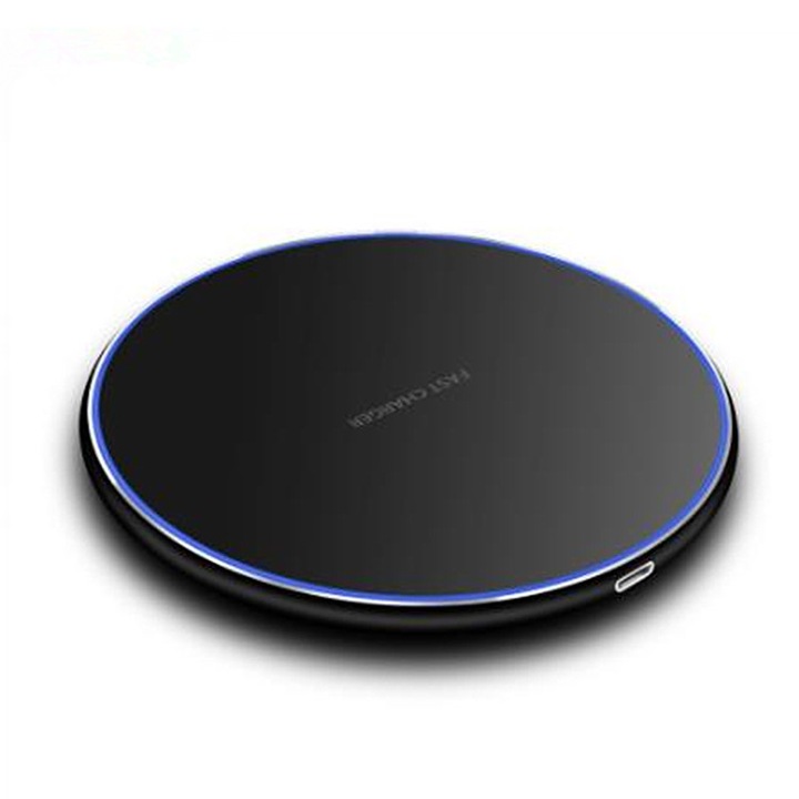 Incarcator pentru telefon, Wireless, Negru - eMAG.ro