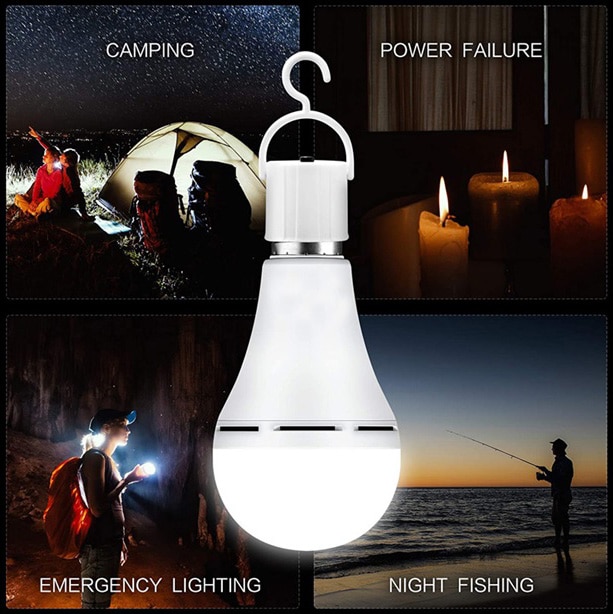 Bec LED Ledvance cu acumulator 1800 mAh, A60, E27, 8W (60W), 806 lm ...