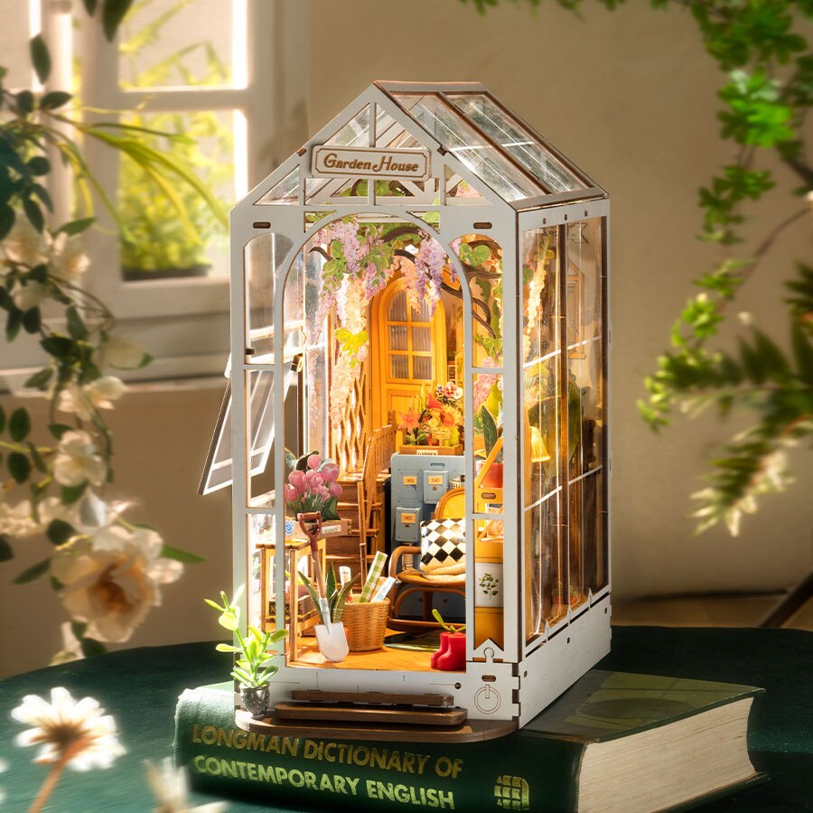 Rolife 3D Puzzle, Miniatűr ház üdülőkert, 176 db-os - eMAG.hu